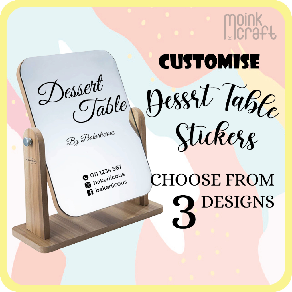 Customize Dessert Table Board Mirror Acrylic Party Ceremony Waterproof ...
