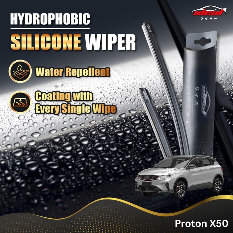 Ideal Wiper Proton X50 Hydrophobic Silicone Water Repelling Coating ...