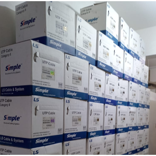 LG Cat 6 , Full copper Cat6 , 305M , 24AWG. | Shopee Malaysia