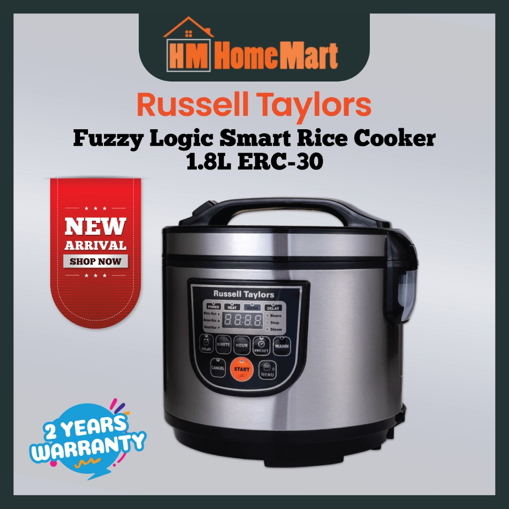 Russell Taylors Smart Rice Cooker with Steam Rack 1.8L ( 2 Years ...