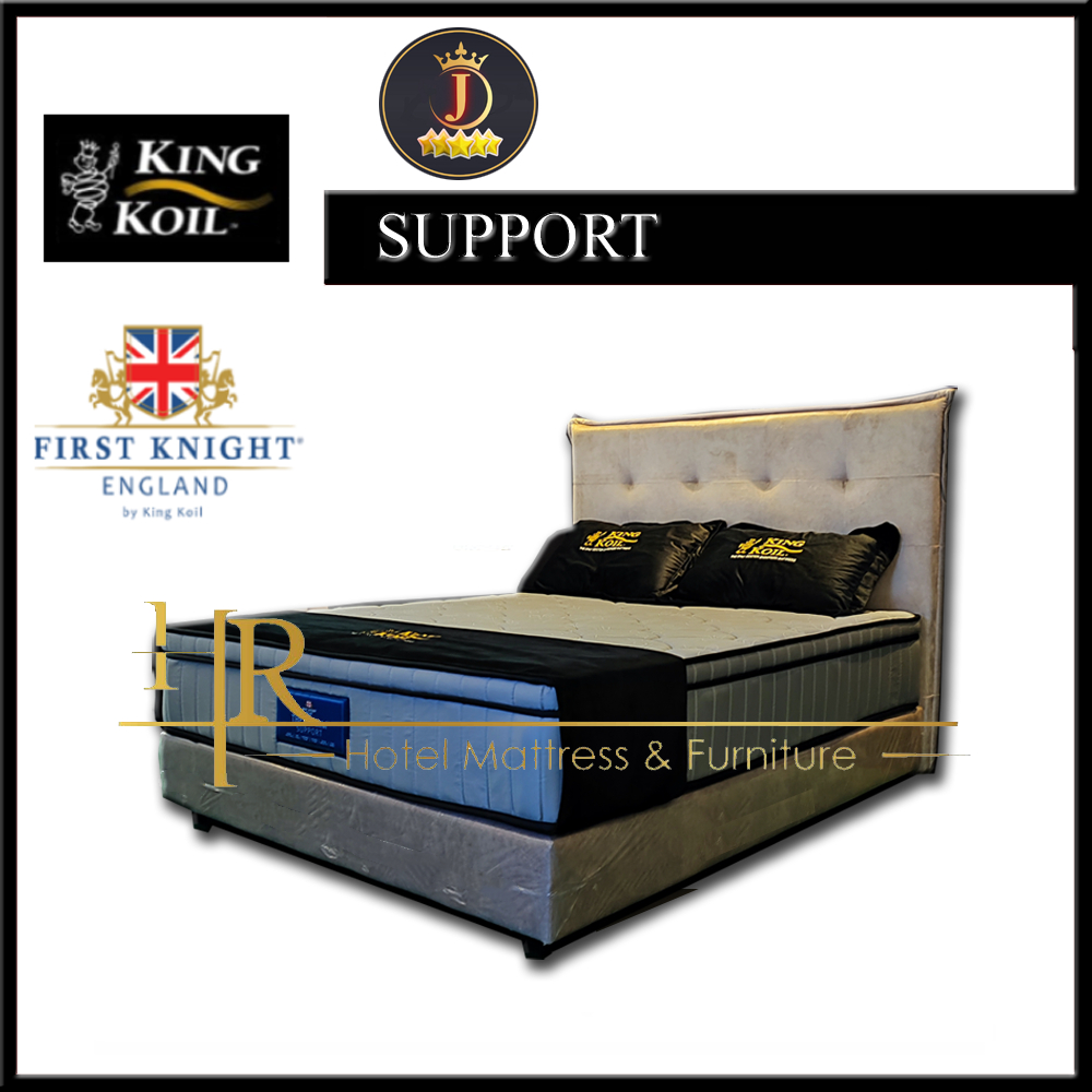 KingKoil First Knight Therafirm Support Mattress HR Delivery Malaysia ...