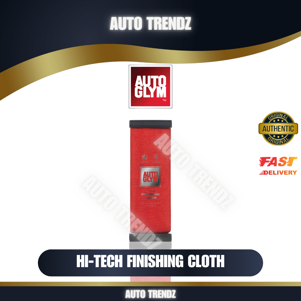 AUTOGLYM Hi-Tech Finishing Cloth - Soft Buffing Cloth For Perfect ...