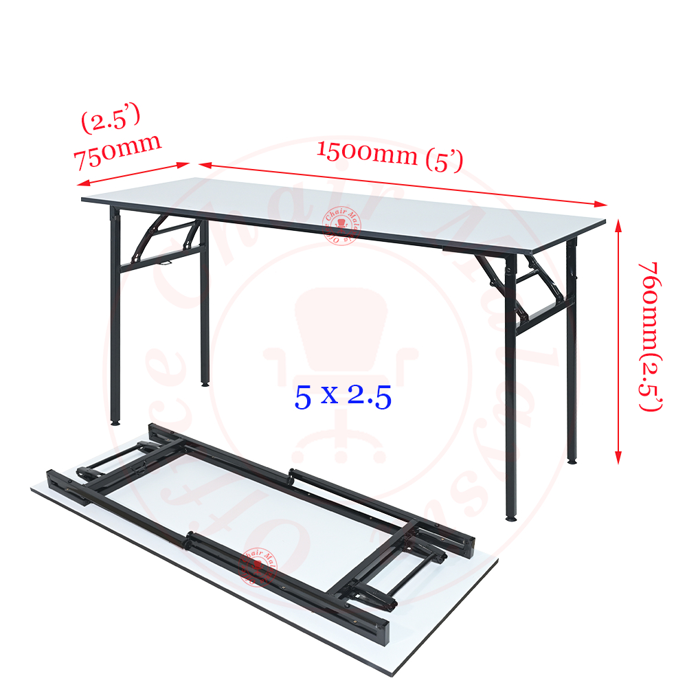 Banquet Table / Folding Table / Foldable Table / Tuition Class Table ...