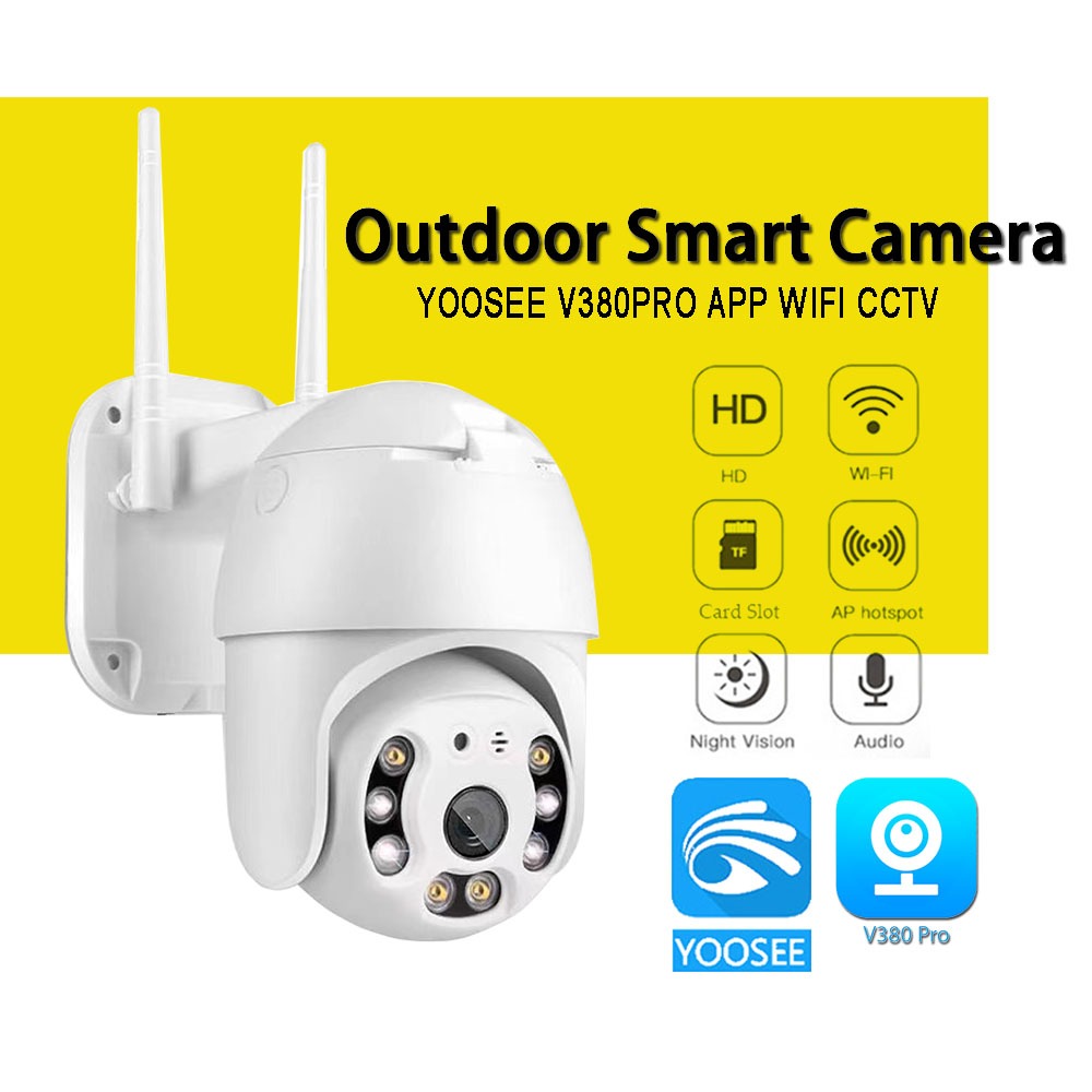 【YOOSEE APP】Outdoor Wireless WIFI CCTV Camera 2MP Full HD PTZ ...