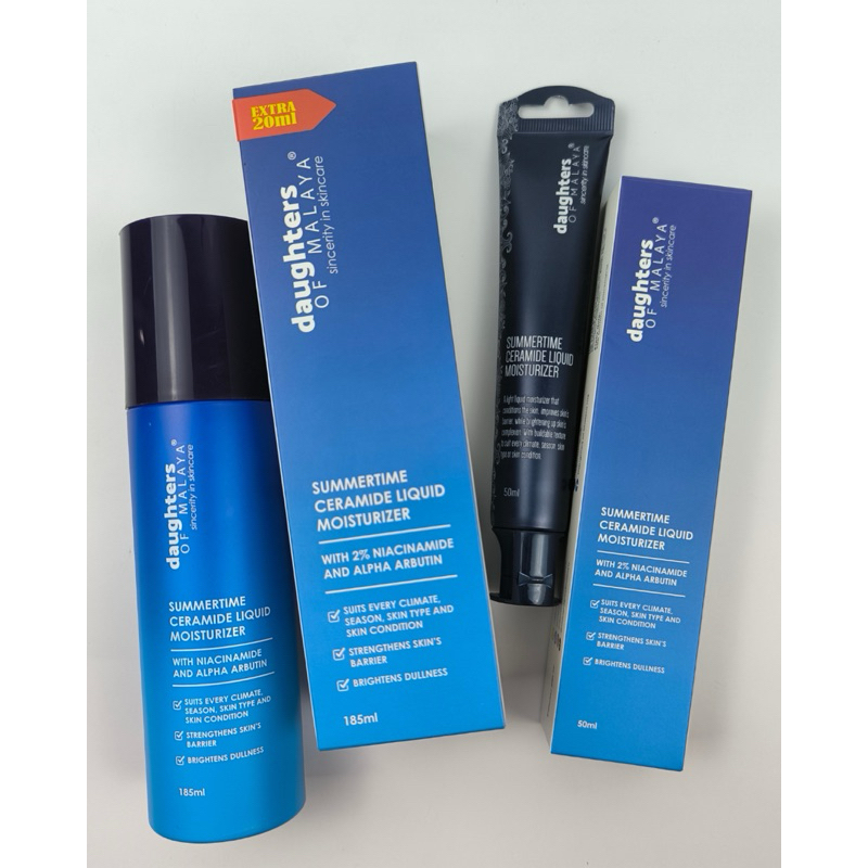 Daughter of Malaya Summertime Ceramide Liquid Moisturizer(SCLM) 185ml ...