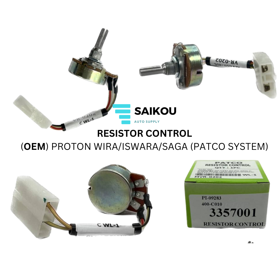 Resistor Control Proton Wira / Iswara / Saga Patco System ( PATCO ...