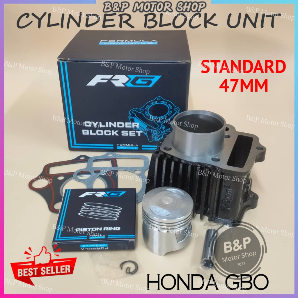 HONDA GBO C70 (FRG) Standard Cylinder Block Unit 47MM (FORMULA ORIGINAL ...