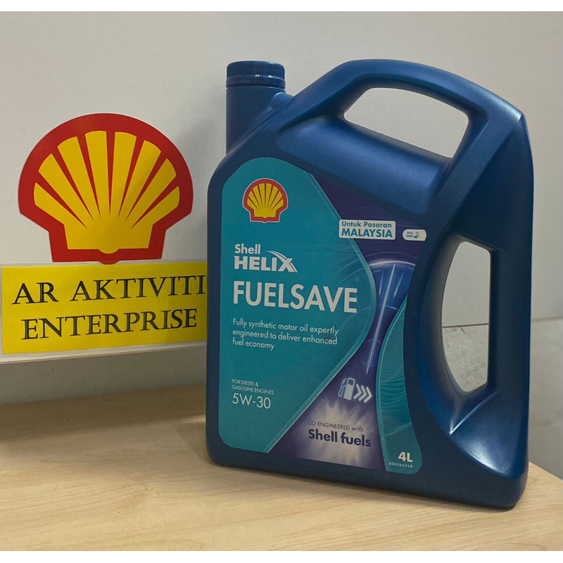 Shell Helix FuelSave 5W-30 4L 100% Shell Original | Shopee Malaysia