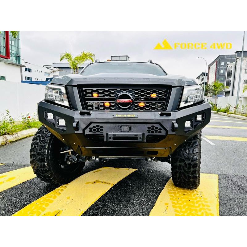 FORCE HM front bull bumper bar isuzu dmax 21- / toyota Hilux Revo Rocco ...