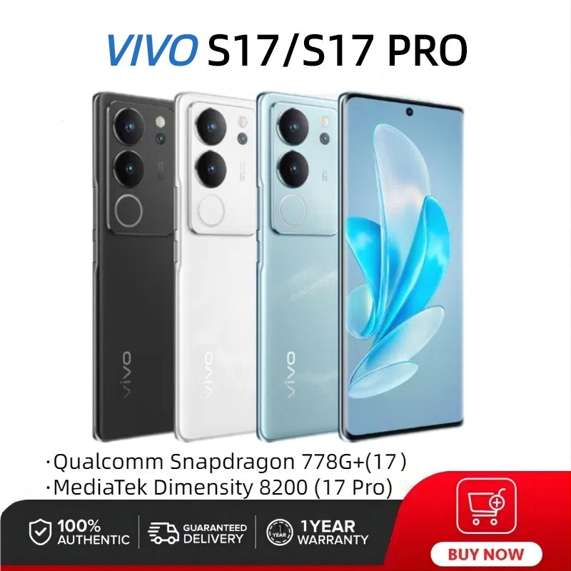 Original VIVO S17 / VIVO S17 Pro Smartphone CameraPhone Gaming esports ...
