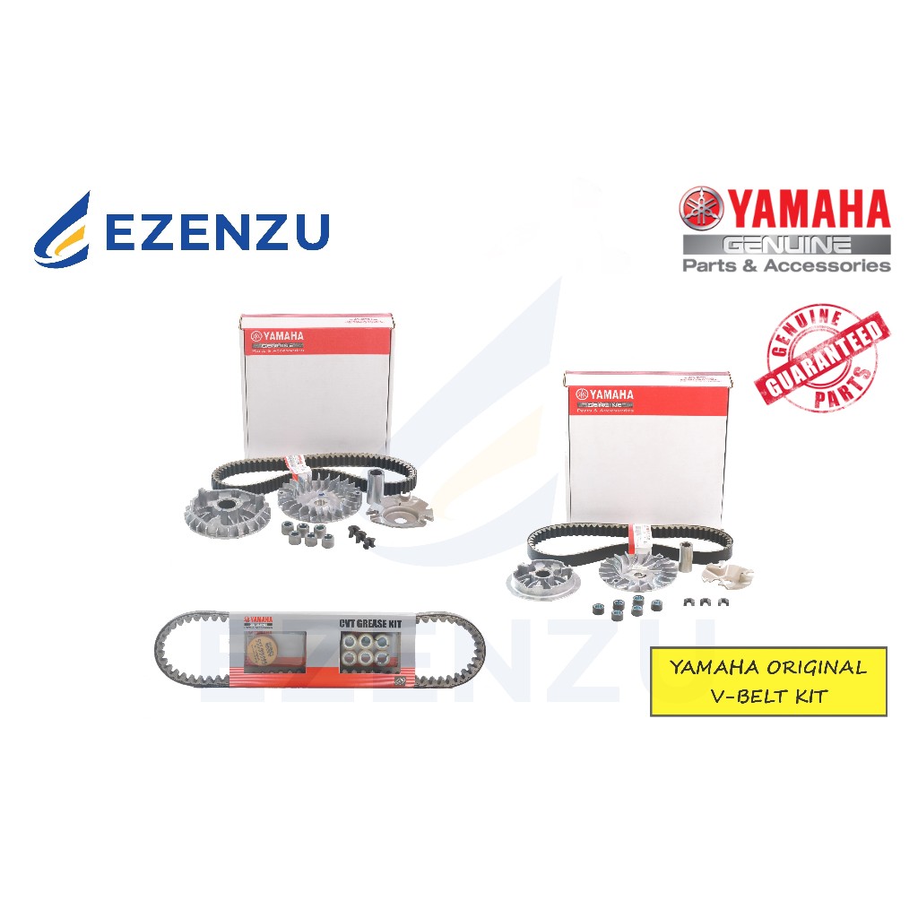 YAMAHA 100% ORIGINAL AVANTIZ EGO-LC EGO EGO-S Fi NMAX NOUVO LC NVX XMAX V BELT KIT FRONT PULLEY ...