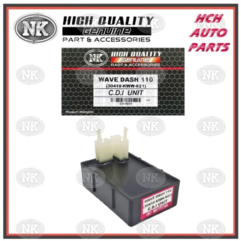 CDI UNIT - HONDA - WAVE DASH 110/ DASH 110 - 30410-KWW-821 (NK ...