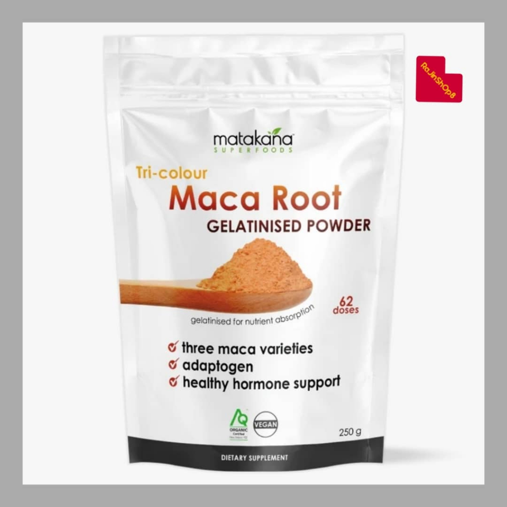 Matakana Superfoods Organic Tri Color Maca Root Yellow,, Red and Black ...