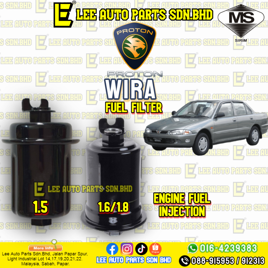 PROTON WIRA FUEL FILTER (FUEL INJECTION) | Shopee Malaysia