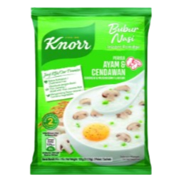 KNORR Bubur Nasi Perisa Ayam & Cendawan (3 Sachet x 32g) MURAH!! Expiry ...