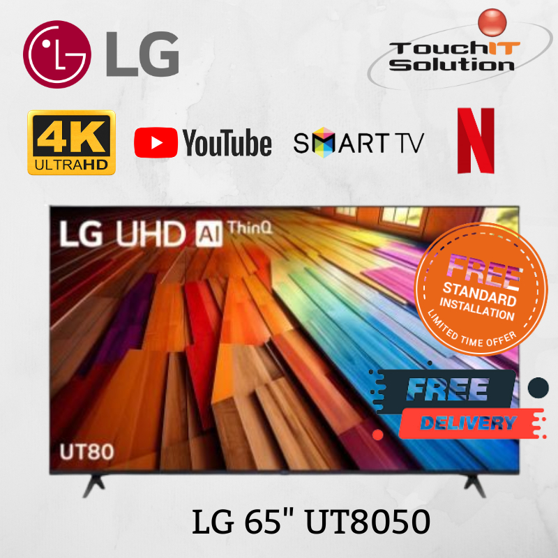 LG UT8050 4K UHD LED Smart TV (2024) 55UT8050 / 65 UT8050 / 75UT8050 ...