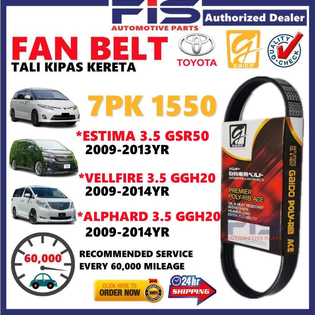FIS Gaido Fan Belt Toyota Estima Vellfire Alphard 3.5 Air Cond ...