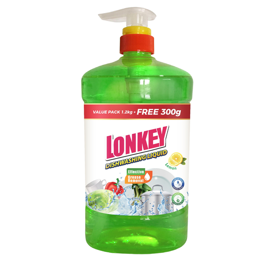 LONKEY DISHWASH LIQUID 1.2KG+FREE 300G | Shopee Malaysia