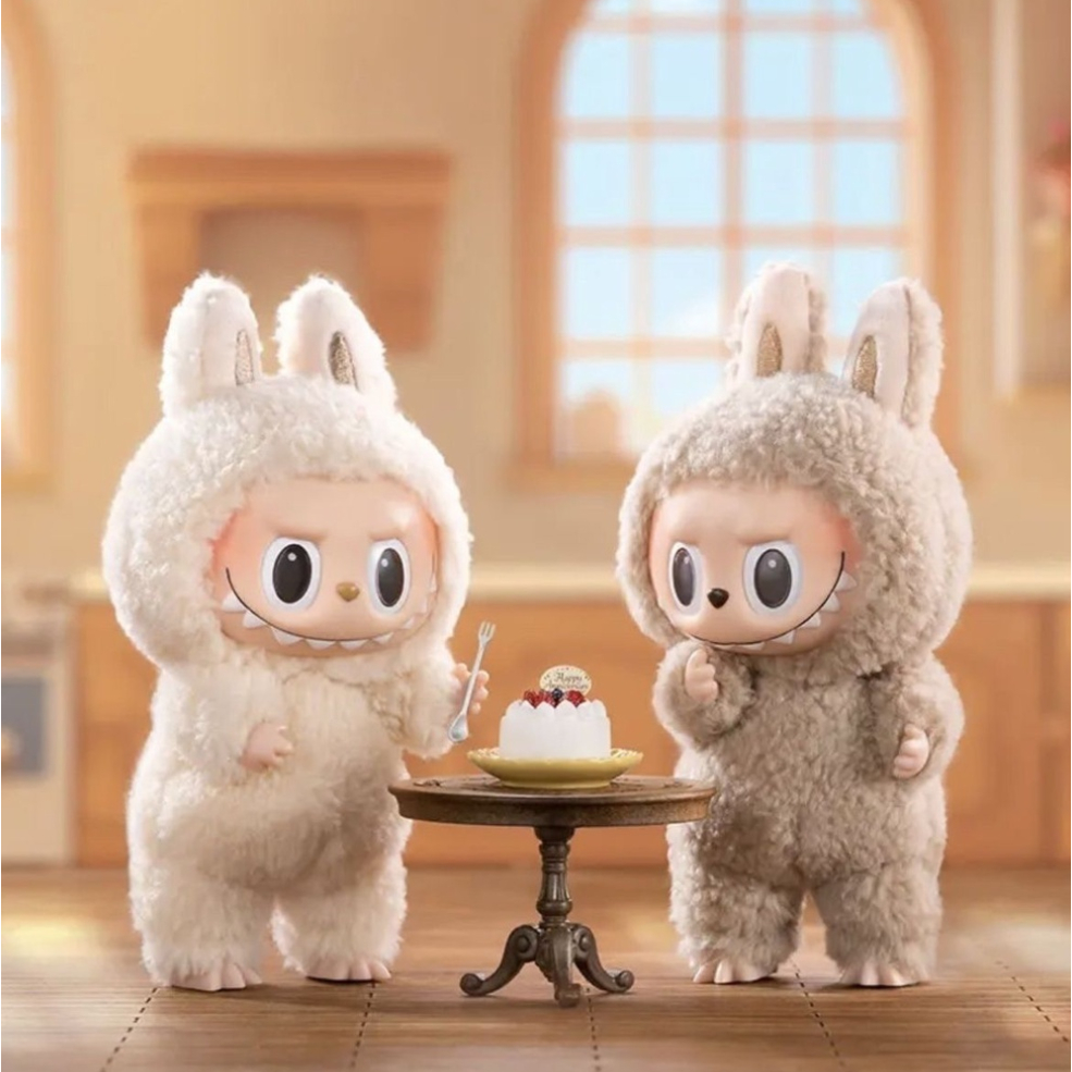 [100% Original & Cheapest] Pop Mart Labubu Macarons Vinyl Pendant Plush ...