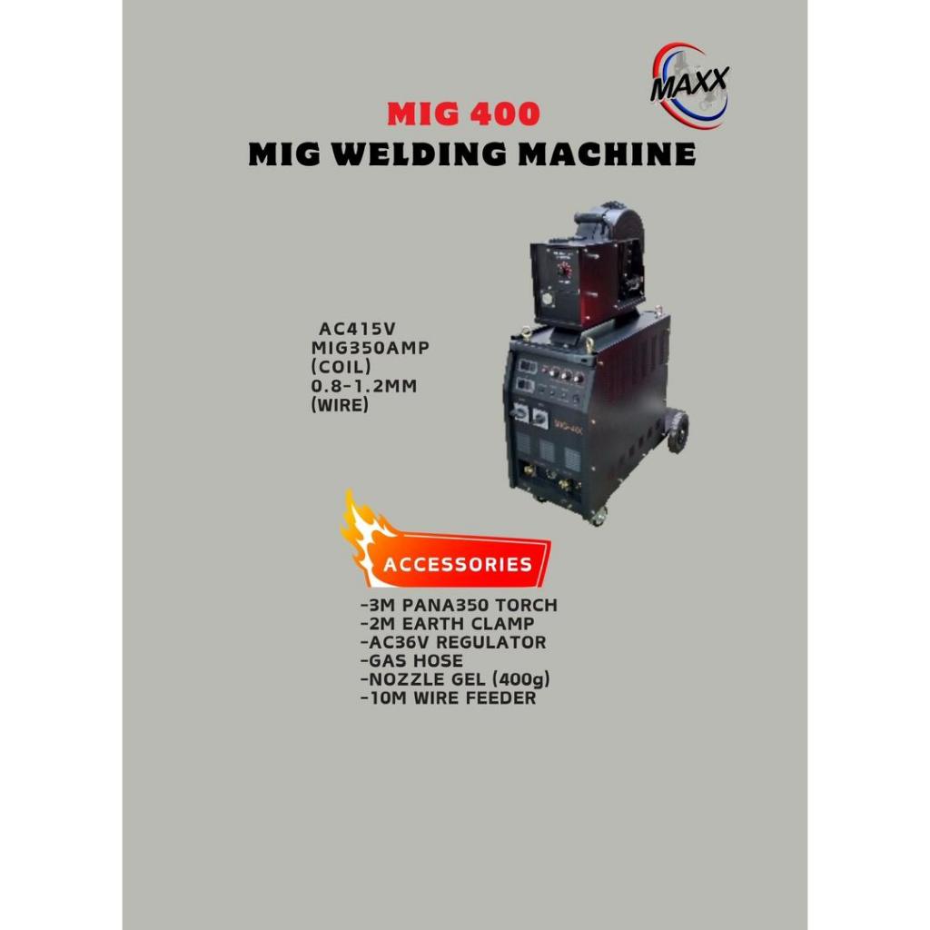 MIG 400 MIG WELDING MACHINE (MASW) | Shopee Malaysia