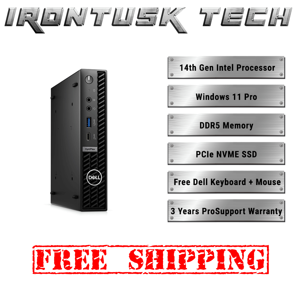 New Optiplex 7020 Plus Desktops - Micro Form Factor - 14th Gen Intel ...