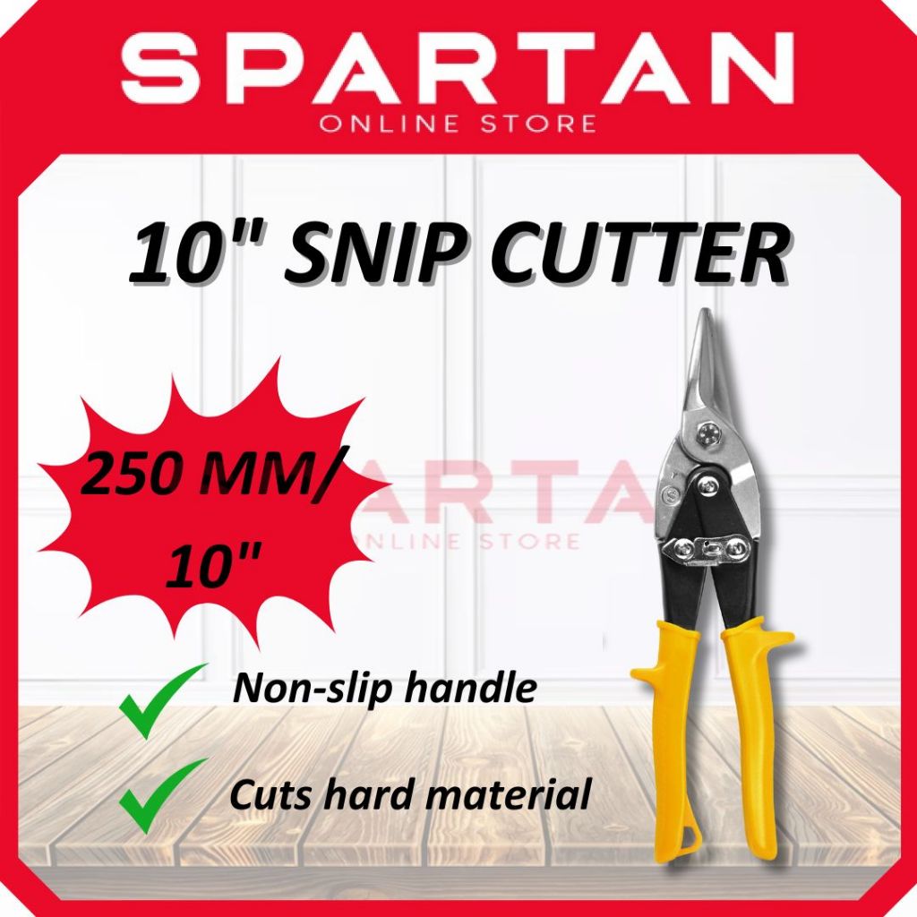 10” Snip Cutter/ 10” Aviation Tin Snip Cutter/ Zinc Cutter/ Gunting ...