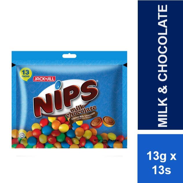 Jack ‘n Jill NIPS - Milk Chocolate (13g x 13s) | Shopee Malaysia