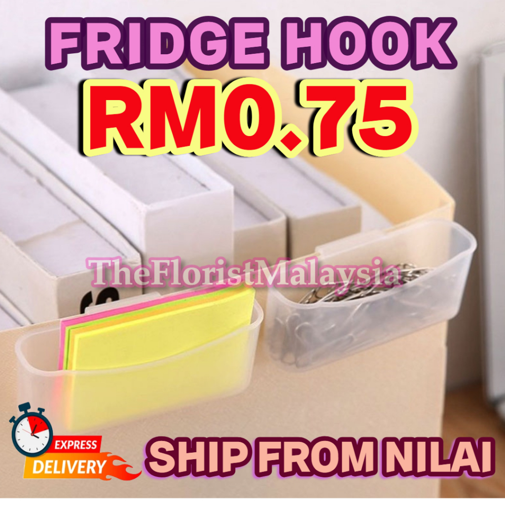 🔥𝑹𝑬𝑨𝑫𝒀 𝑺𝑻𝑶𝑪𝑲🔥Fridge Food Seasoning Storage Box Multi-Use Holder Shelf Hanger Organizer Rak ...