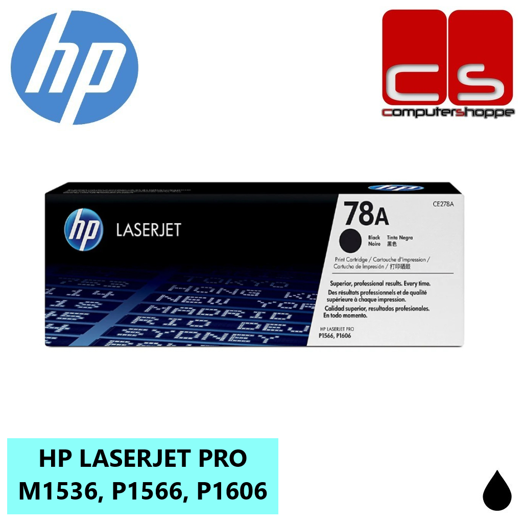 HP 78A Original LaserJet Toner Cartridge - Black (CF278A) | Shopee Malaysia