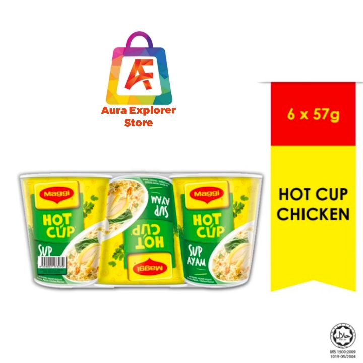 Maggi Hot Cup Chicken (56g x 6s) | Shopee Malaysia