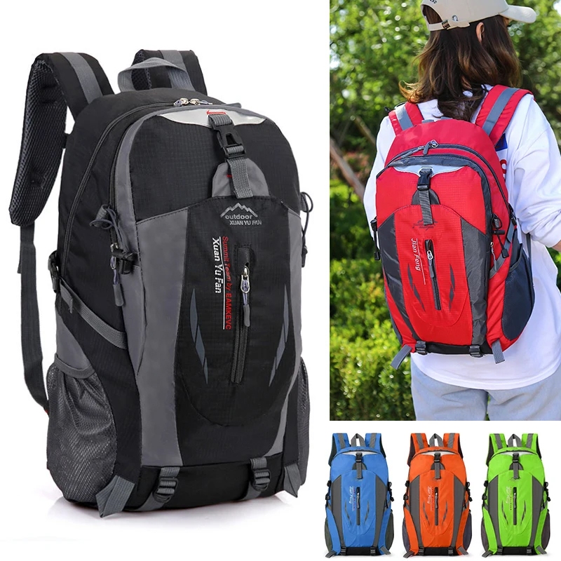 40L Hiking Backpack Sport Camping Travel Bag Laptop Bag Unisex Men ...