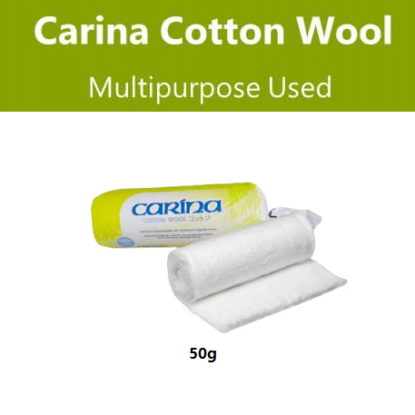 cotton wool rolls(carina)kapas 50g棉花 | Shopee Malaysia