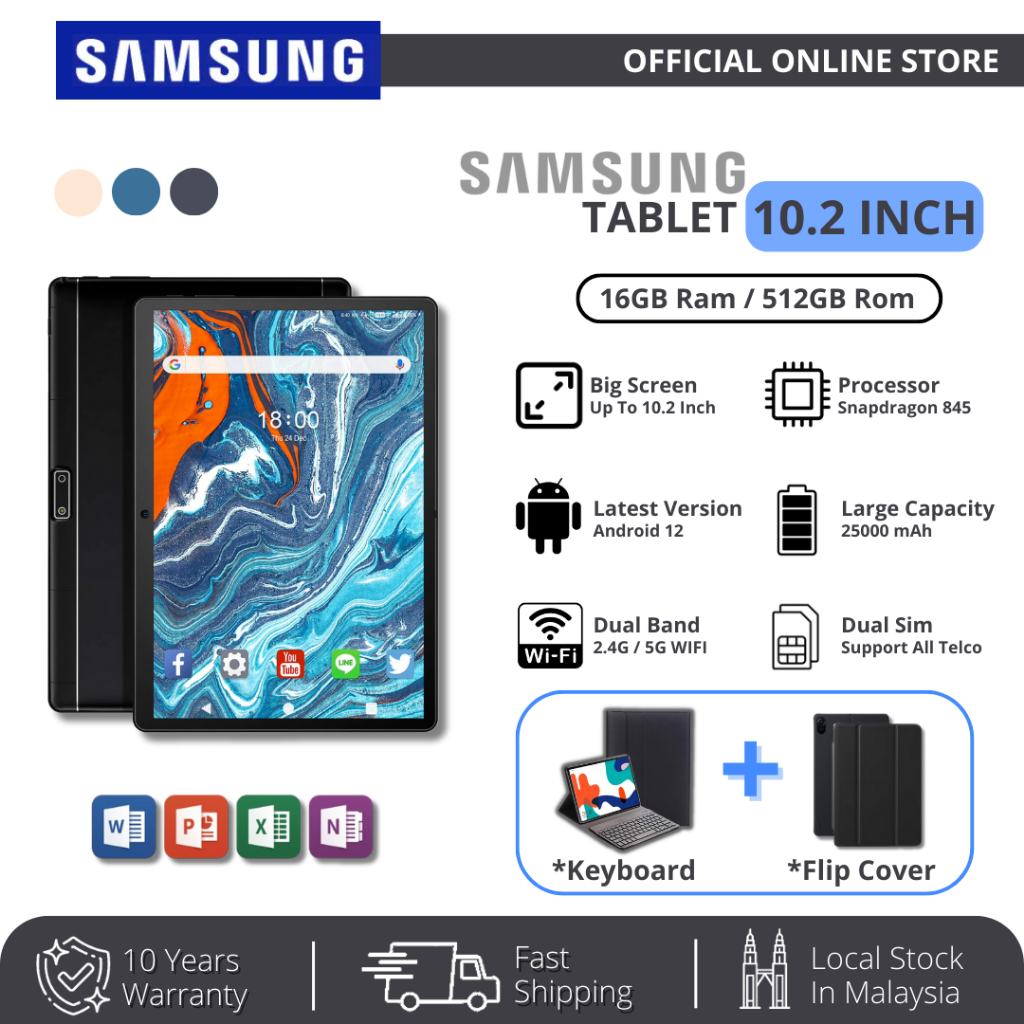 CRAZY PROMO 2024 Samsung Galaxy P20 (10.2Inch) | 16GB RAM + 512GB ROM | Snapdragon 865 ...