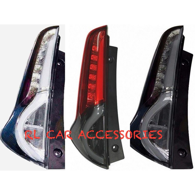Perodua Alza 2009 - 2021 V2 Dynamic Light Bar rear led Tail fog Lamp ...