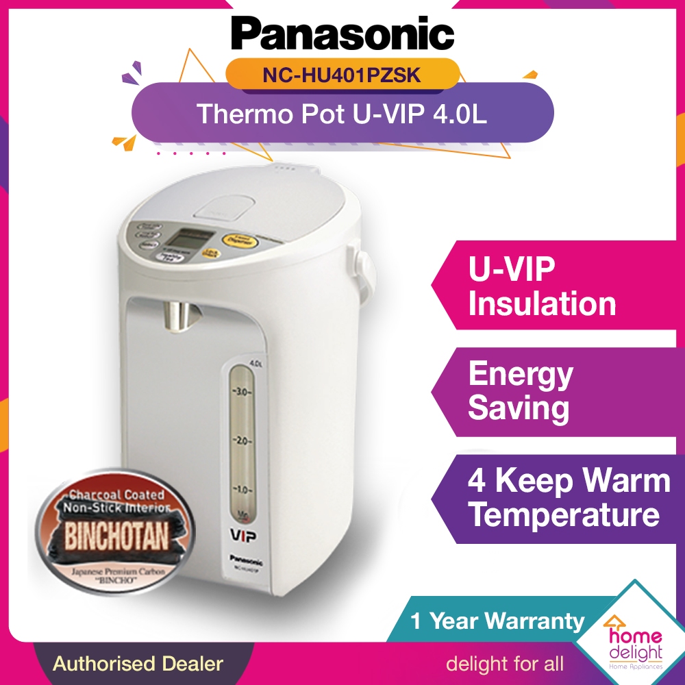 Panasonic Thermo Pot 4L U-VIP NC-HU401PZSK NC-HU401 | Shopee Malaysia