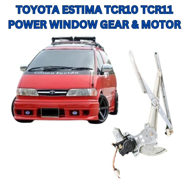 TOYOTA ESTIMA LUCIDA EMINA 1996 TCR10 TCR11 POWER WINDOW GEAR & MOTOR ...