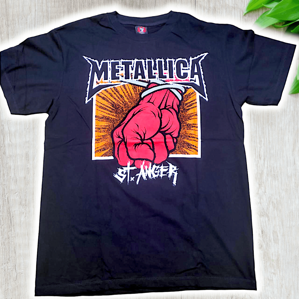 Baju Band Metallica Hot Rock T-Shirt | Shopee Malaysia