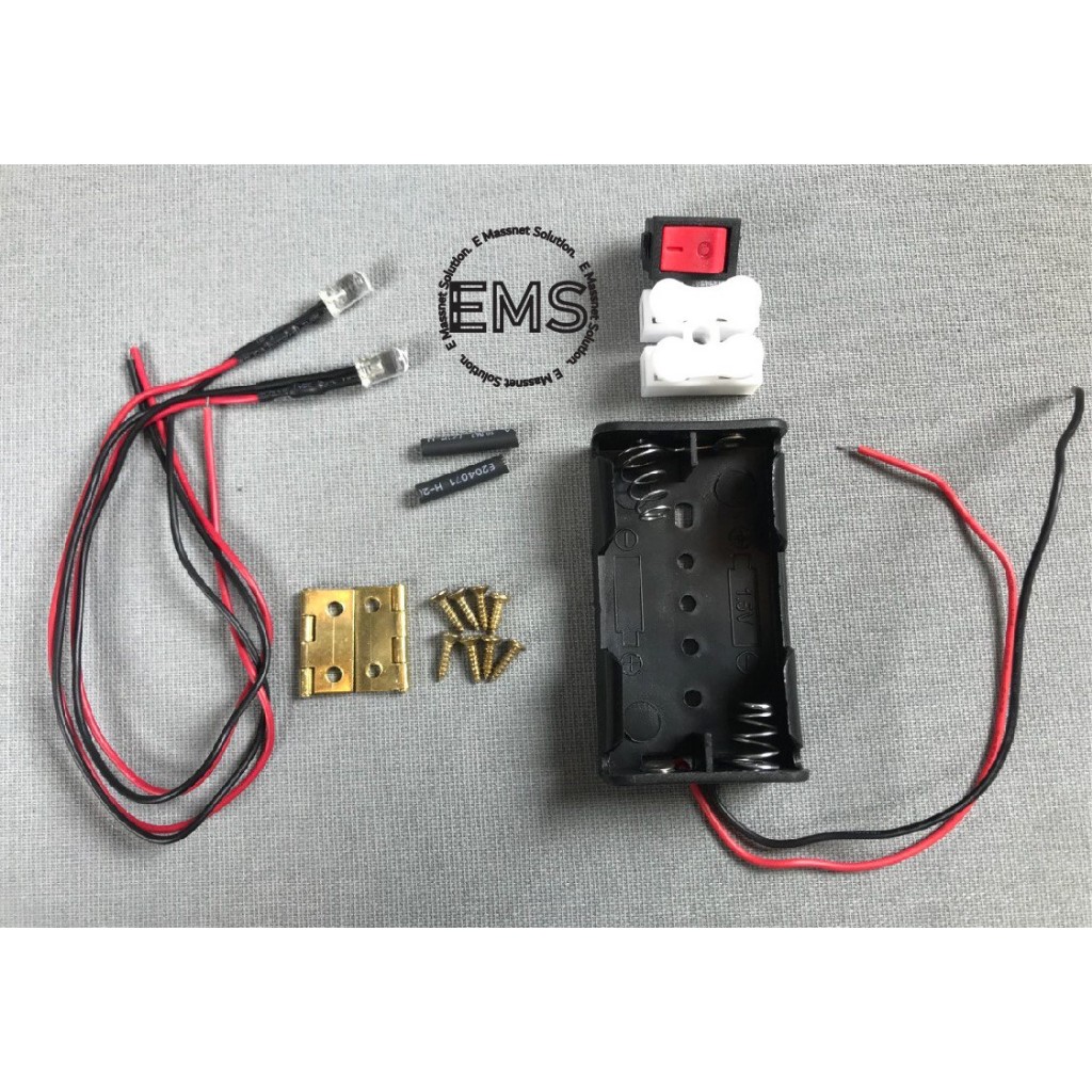 ( COMPONENT SET ONLY)LIGHTING DISPLAY NOTICE BOARD ELEKTRIK + MEKANIKAL ...