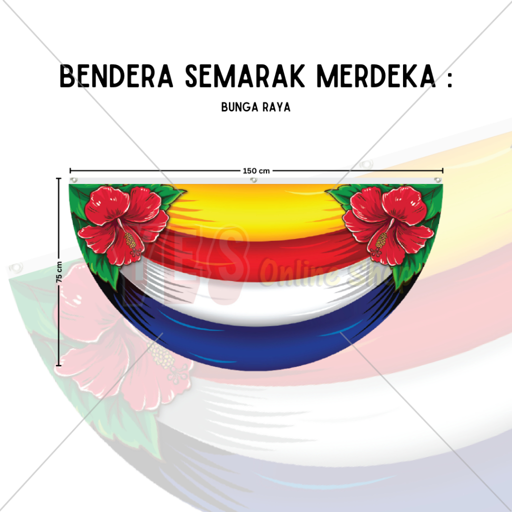 [READY STOCK] BENDERA JALUR GEMILANG Bendera Tangan,Panji,Semarak ...