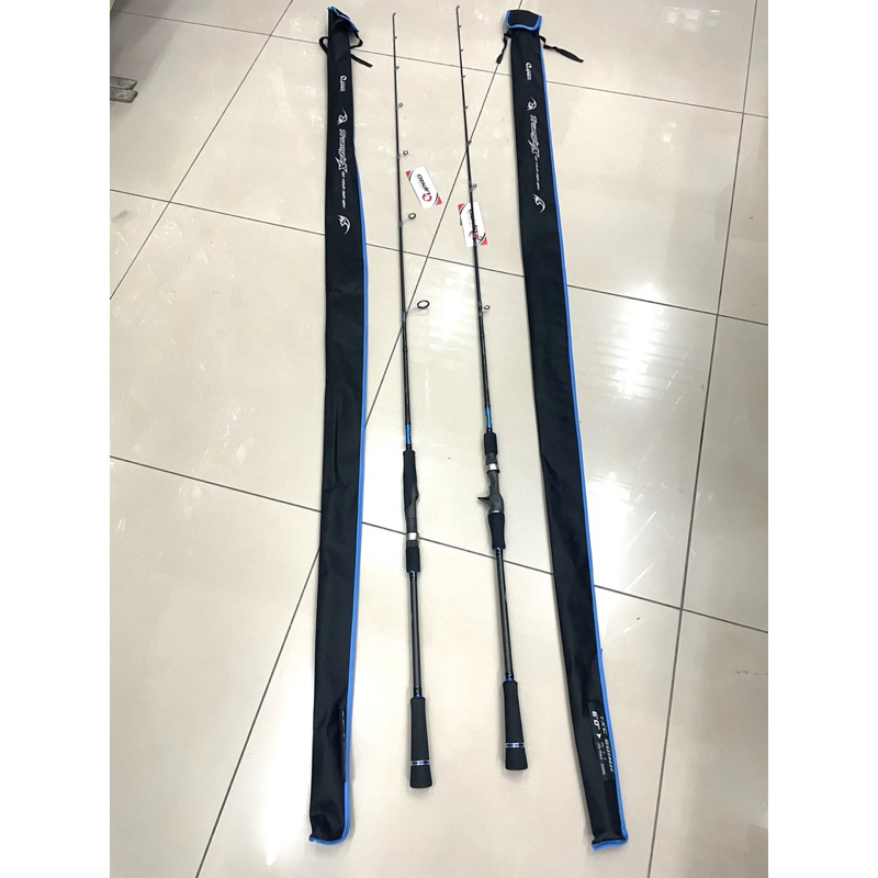 EUPRO TRIANGLE X 6kaki pe0.8-2 pe1-3 pe2-4 bc/spinning rod one piece ...