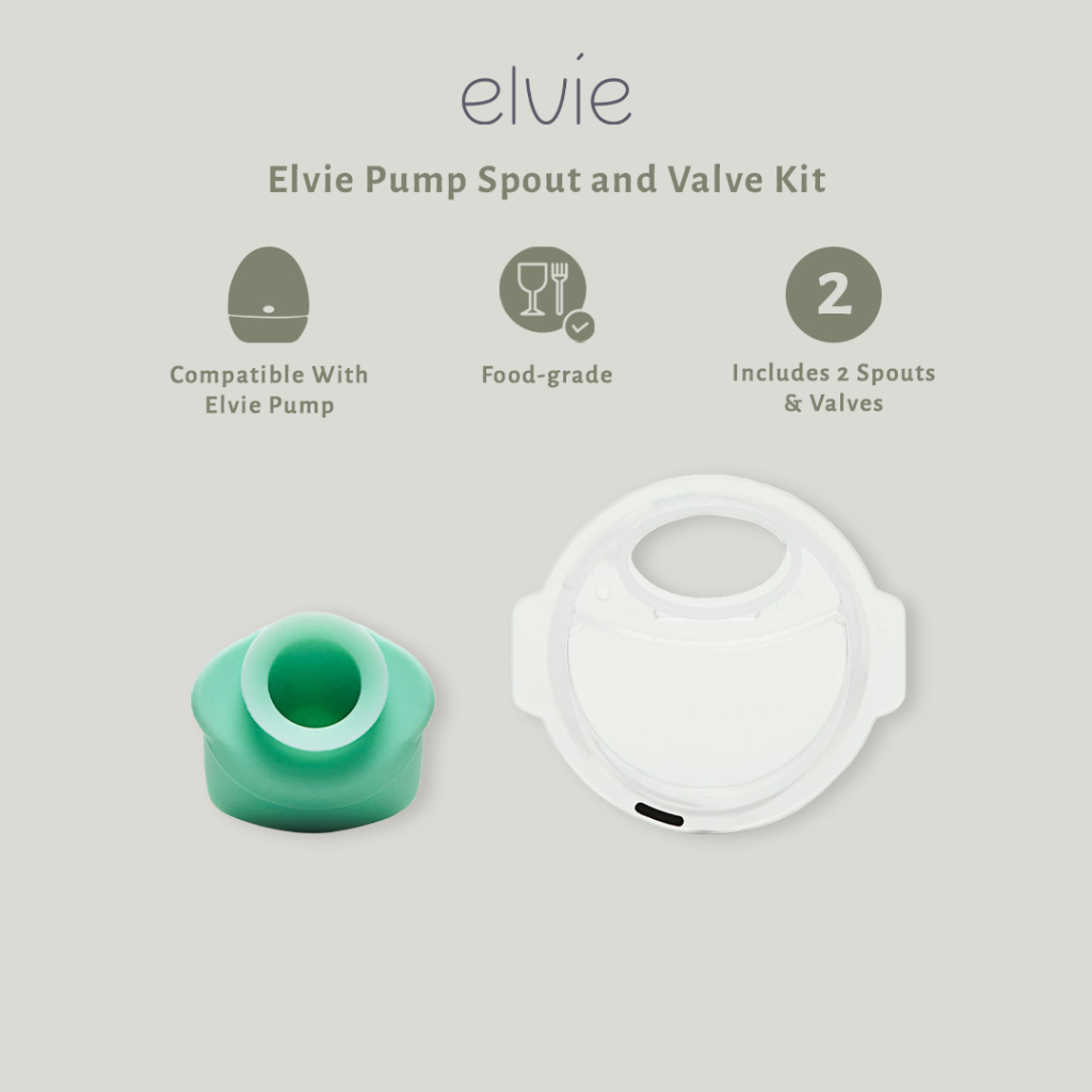 Elvie Pump Spout and Valve Kit (2 Packs) | Elvie Breast Pump ...
