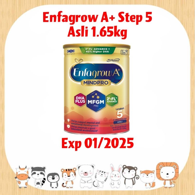 Enfagrow A+ Step 5 Asli (1.65kg/1.16kg/580g) | Shopee Malaysia