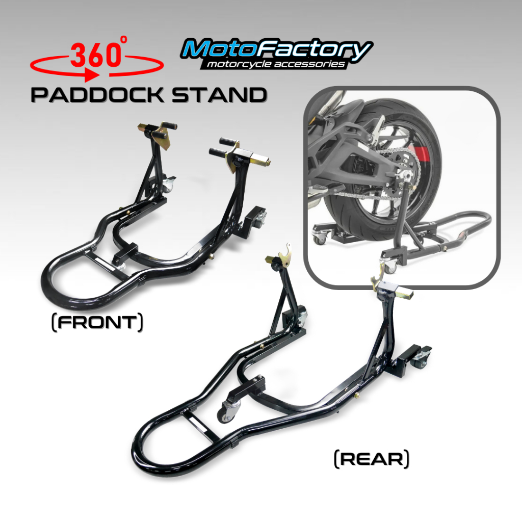 UNIVERSAL PADDOCK STAND 360 FRONT & REAR #READY STOCK | Shopee Malaysia