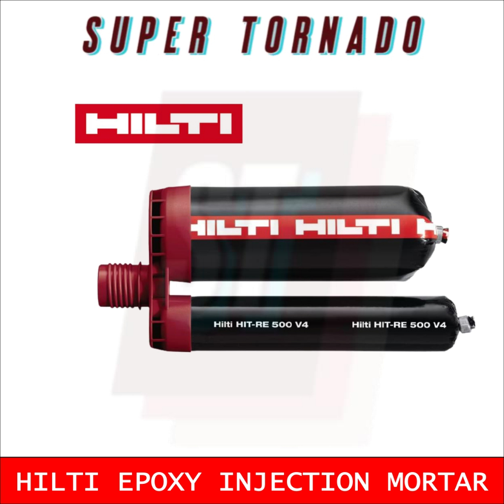 HIT-RE 500 V4 500ML Hilti RE500 V4 Epoxy Anchor Injection Adhesive Mortar Epoksi Pelekat ...