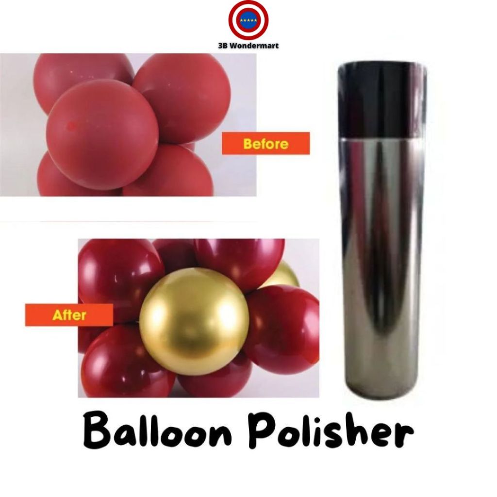 600ml Balloon Polisher Shine Spray Spray Kilat Belon | Shopee Malaysia