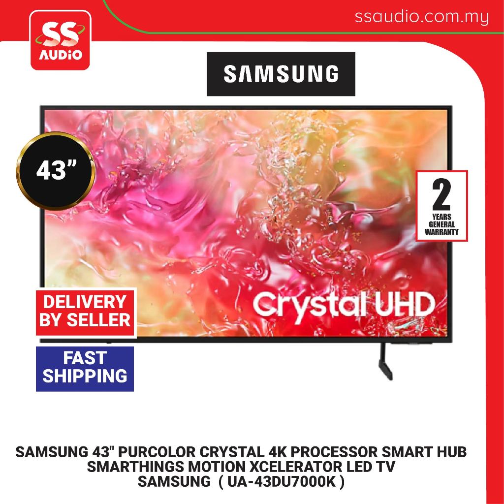 SAMSUNG 43"/ 50" / 65"/75"/85" UHD 4K UPSCALING CRYSTAL PROCESSOR ...