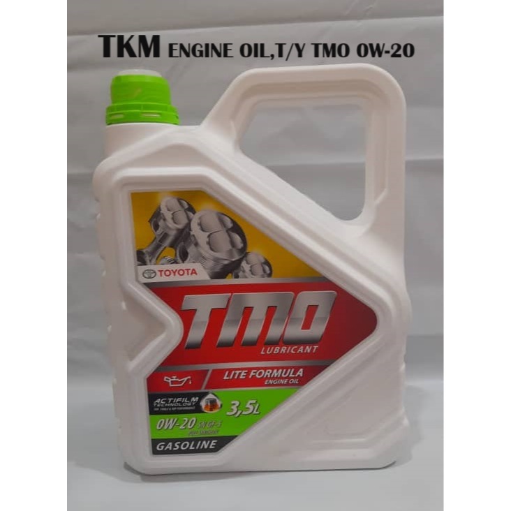 TOYOTA GENUINE ENGINE OIL TMO 0W20,3.5L FOR PERODUA MYVI D20N AXIA ...