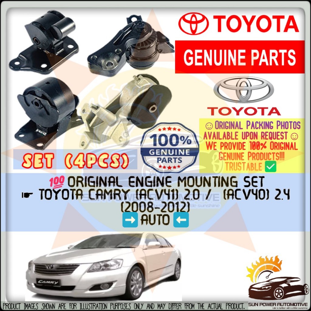 Toyota Camry ACV41 2.0 / ACV40 2.4 ( AUTO ) 100% ORIGINAL TOYOTA ...