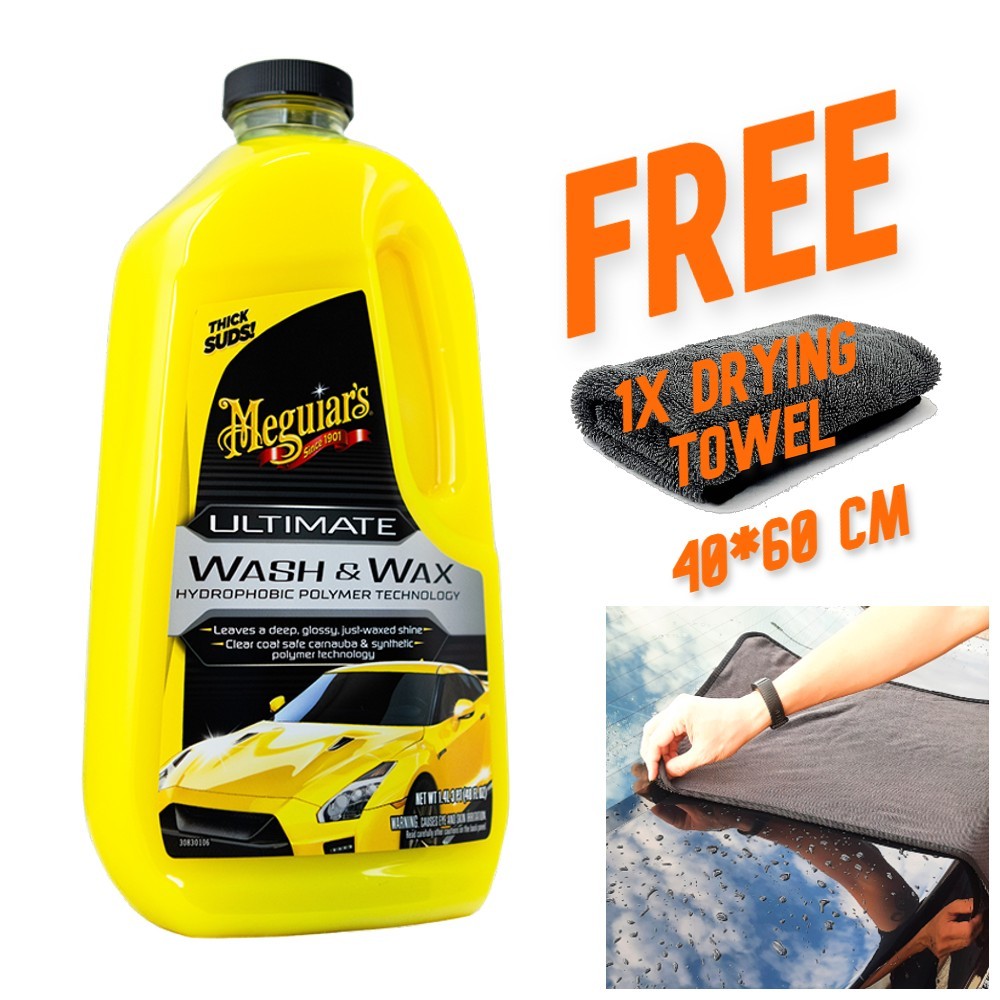 Meguiar s G 17748 Ultimate Wash Wax 1.4L 48 oz Shopee Malaysia