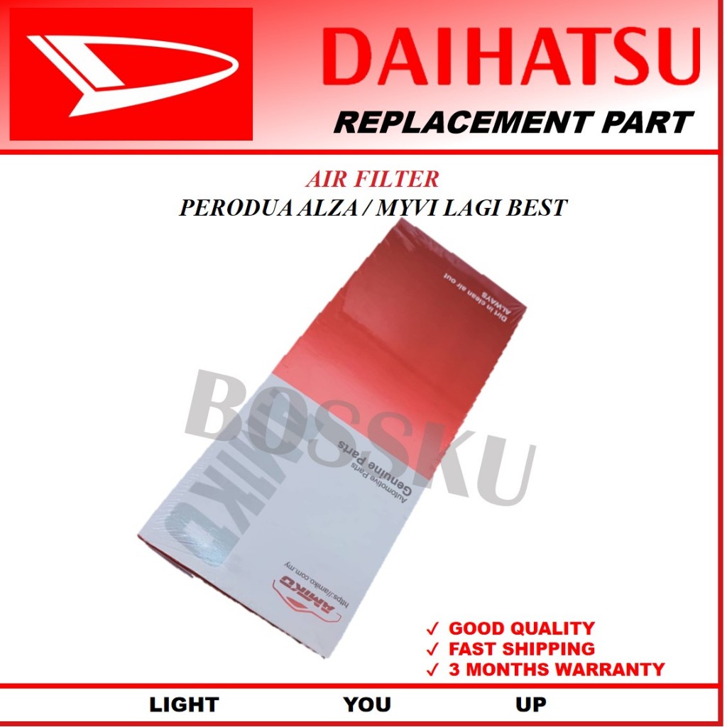 AIR FILTER - PERODUA ALZA / MYVI LAGI BEST | Shopee Malaysia